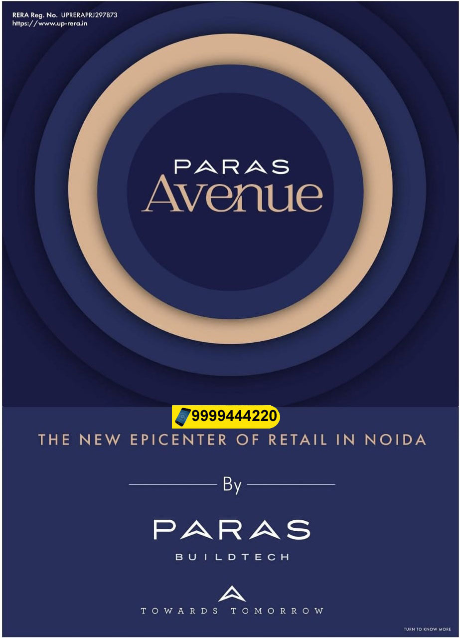 Best investment options in India 2022, Paras Avenue