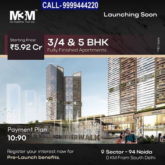 Living in Luxury: Why M3M Code 94 is the Best Choice for Your Dream ...
